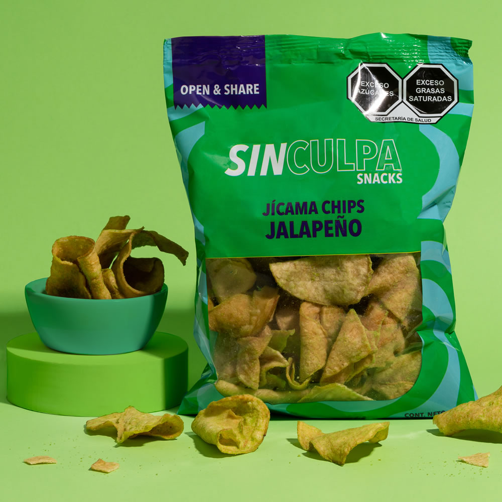 Jicama Jalapeño - Sin culpa snacks